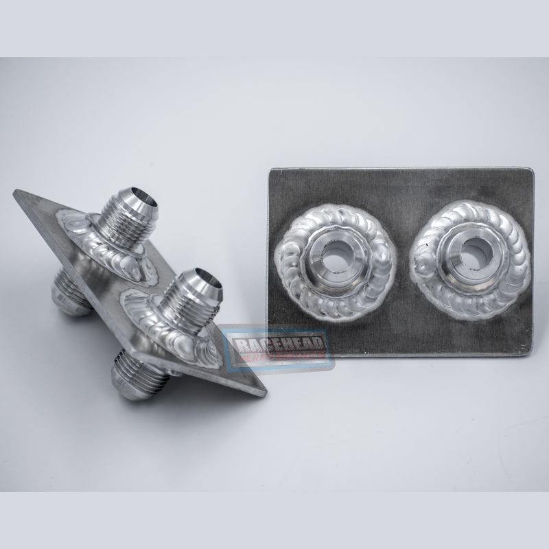 RHP Universal -10an Bulkhead Fitting Plate – Racehead Performance